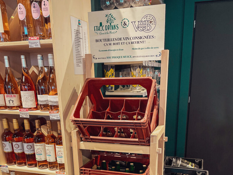 V and B teste la bouteille de vin consignée - V and B - Blog